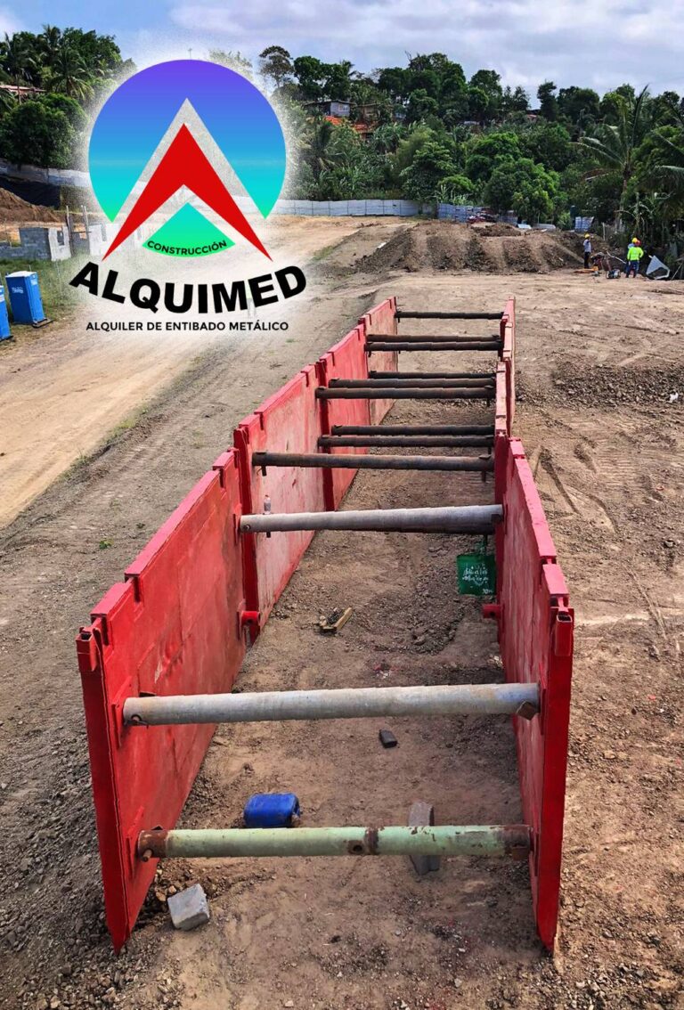 Especialistas en el Alquiler de Entibados Metálicos en Panamá.